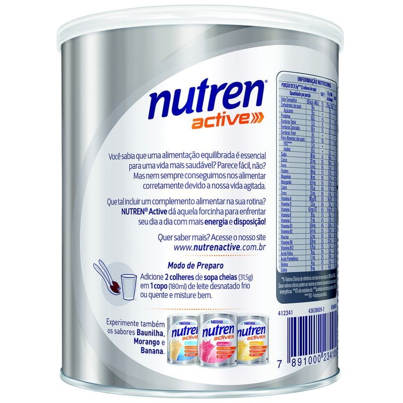 NUTREN ACTIVE - 400G - Medic & Nutre